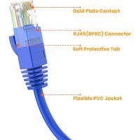 China 1M UTP CAT6 Network Patch Cable 250 MHz 10GBASE-T Ethernet LAN Cord for sale
