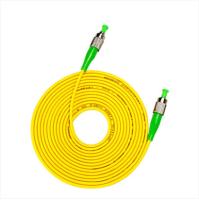 China Fiber Optic Patch Cord FC APC to FC APC Simplex Single Mode 9/125um 3M for sale