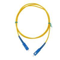 China SC APC to LC UPC Duplex Single Mode G657A G652D Fiber Optic Patch Cord Jumper 3m for sale