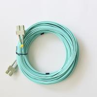 China Duplex SC / UPC MM OM3 2.0mm / 3.0mm Optical Fiber Patch Cord for sale