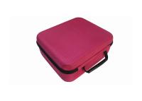 China Custom EVA Case / Rose Red Cosmetic EVA Carrying Case LT-CC0822 for Nail Polish Suit for sale