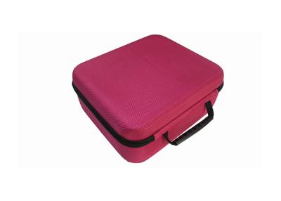 China Custom EVA Case / Rose Red Cosmetic EVA Carrying Case LT-CC0822 for Nail Polish Suit for sale