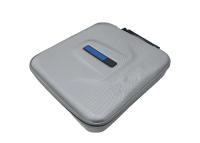 China Cool Grey Color Eva Molded Case Durable 1680D Fabric with Hot Press and Handle for sale