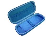 China Custom Color EVA Pencil Case With Separate Compartment Mesh Pocket  for sale