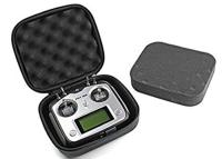 China Carbon Fiber PU Coating RC Transmitter Carrying Case Black Color for sale