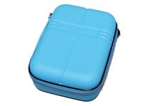 China Waterproof and Shockproof EVA Transmitter Carrying Case Blue Inner for sale