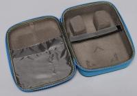 China Waterproof and Shockproof EVA Transmitter Carrying Case Blue Inner for sale