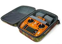 China Waterproof and Shockproof EVA Transmitter Carrying Case Blue Inner for sale