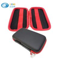 China Health Essentials Oil Carrying EVA Tool Case Black With Red Interior , Custom Made for sale