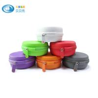 China Colorful Mini Headphone EVA Tool Case Bag For Earphone Headphone IPod MP3 for sale