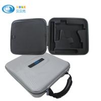 China Grey Protective Pistol Hard Eva Case For Barrels , Eva Molded Case Carrying Tool for sale