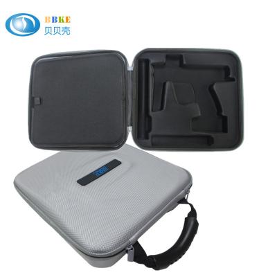China Grey Protective Pistol Hard Eva Case For Barrels , Eva Molded Case Carrying Tool for sale