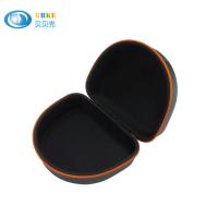 China Black Color EVA Headphone Case For Audio Technical , Shockproof EVA Foam Case for sale