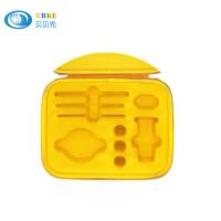 China Yellow Color Protective Hard Eva Foam Packaging With The Moulding Tray for sale