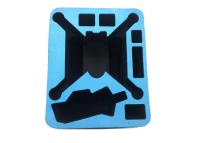 China Heavy Duty DJI Phantom Quad Copter Hard Eva Case With Custom CNC Foam Tray Inside for sale