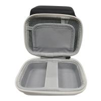 China Promotional Coin Purse Data Cable Storage Box Portable Wireless Earphone Cases Wholesale Custom Eva Case With Logo for sale