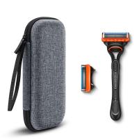 China ProCase Hard Travel Case for  Beard Trimmer -Black Razor Cover Travel Razor Case for sale