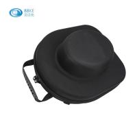 China Black 5mm EVA 75degrees Baseball Hat Travel Bag With Double Zipper for sale