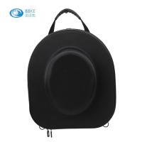 China Black 5mm EVA 75degrees Baseball Hat Travel Bag With Double Zipper for sale