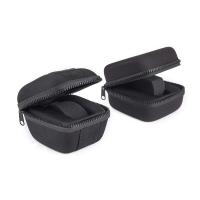 China Custom EVA Watch Case Shockproof Travel Holder with Elastic Straps Waterproof PU Leather for sale