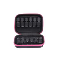China Lycra EVA Tool Case For 12 Grid 10ml Essential Oil Storage for sale
