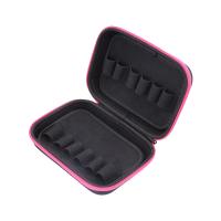China Lycra EVA Tool Case For 12 Grid 10ml Essential Oil Storage for sale