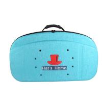 China 131mm EVA Cap Carrier Case , OEM / ODM 1680D Fedora Hat Travel Case for sale