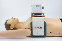 China Depth Adjustment Electronic CPR Machine With 100-120 Bpm Compression Rate For Resuscitation for sale