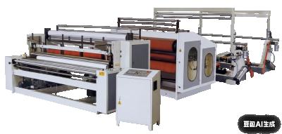China Full Automatic Toilet Paper Rewinding Machine Jumbo Roll Layers 1 to 4 Plys Toilet Tissue Paper Maxi Roll JRT Equipment for sale