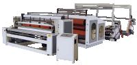 China Toilet / JRT / Kitchen Towel Rewinding Machine High Speed Tissue Rewinder With Glue Lamination Unit for sale