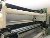 China 380V 50HZ Toilet Paper Rewinding Machine Touch Screen Paper Roll Rewinding Machine for sale