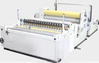 China JRT / Maxi Roll / HRT Toilet Paper Rewinding Machine Semi Automatic Toilet Paper Making Machine for sale