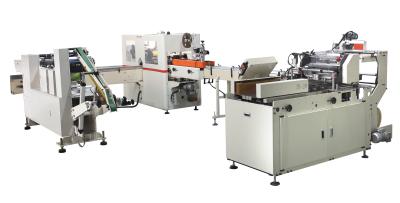 China High Speed Handkerchief Making Machine 600pcs/min Automatic Counting and Transfer System for sale