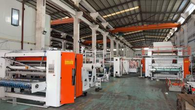 China Fully Automatic Facial Tissue Log Saw Cutting Machine with ±0.5 mm Cutting Accuracy and 380V Power Supply for sale