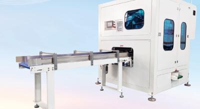 China Automatic Facial Tissue Log Saw Cutting Machine Paper Log Cutter High Speed ZGLS-2 for sale