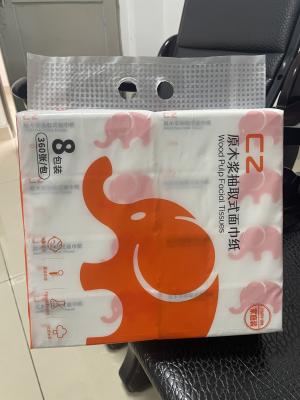 China 6.8KW Power Consumption Automatic Facial Tissue Paper Bundle Packing Machine with Pre-made Bag Packing and 0-45°C Operating Temperature for sale