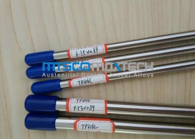 China ASTM A269 Hydraulic Tubing In Oil And Gas Industry , TP316L 6.35 x 0.89 mm for sale