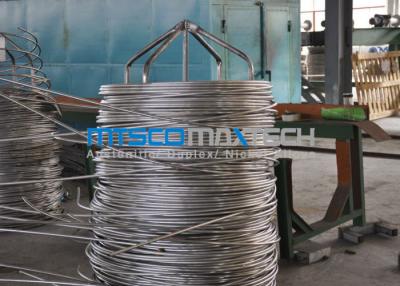 China 20BWG 0.89mm Wall Thickness Stainless Steel Coiled Tubing ASTM A213 Standard for sale
