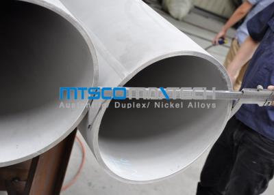 China ASTM A358 / ASME SA358 Stainless Steel Double Weled Pipe TP321 / 321H Annealed & Pickled for sale