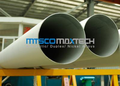China 347 , 321 , 316Ti , 317L Stainless Steel Pipe 0 To 40 SWG  Bevel End / Plain End for sale