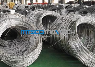 China ASTM A269 Stainless Steel Coil Tubing , Super Long Cold Drawn Seamless Tube for sale