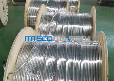 China 9.53 * 0.89 Stainless Steel Coiled Tubing 300 Series ASTM A269 / A213 for sale