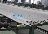 China Petroleum Cold Rolled Duplex Stainless Steel Tube 6096MM Length PED Certification for sale