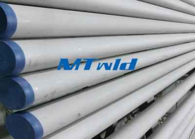 China ERW ASTM Standard Stainless Steel Welded Pipe For Fluid / Gas Transportation for sale