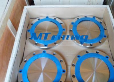 China ASME / ANSI B16.5 Stainless Steel Blind Flange RF Stainless Steel Welded Pipe Fitting for sale