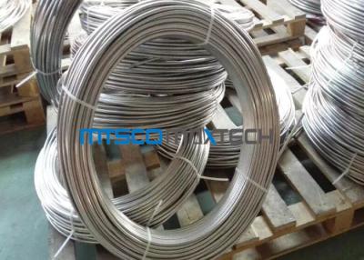 China 3 / 8 Inch 17.1mm Stainless Steel Seamless Tube Cold Rolled 100 M / Coil for sale