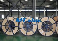 China Multi Core Welded Stainless Steel Coiled Tubing TP304L / 316L Flame Retardant for sale