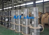 China TP 304 / 304L 1.4301 / 1.4306 Welded Stainless Steel Coil Pipe Single - Core Coiled for sale