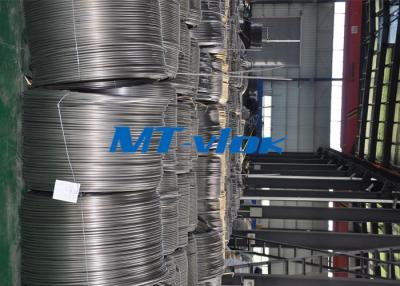 China Oil / Gas Industry Stainless Steel Coiled Tubing Welded 4.76mm 316L 1.4404 for sale