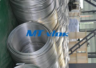 China TP316 / 316L Stainless Steel Welded Super Long Coiled Tube For Petrochemical Industry for sale